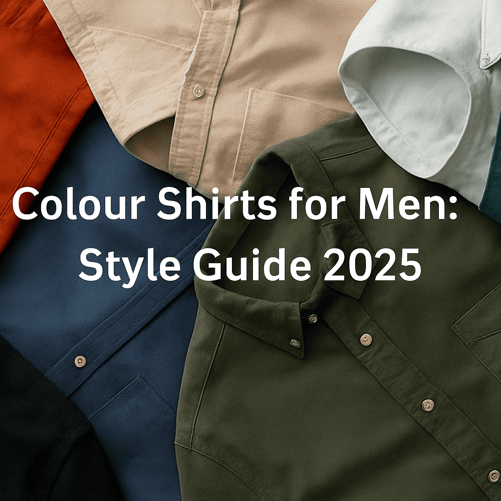 Colour Shirts for Men: Style Guide 2025 | MCR Shopping