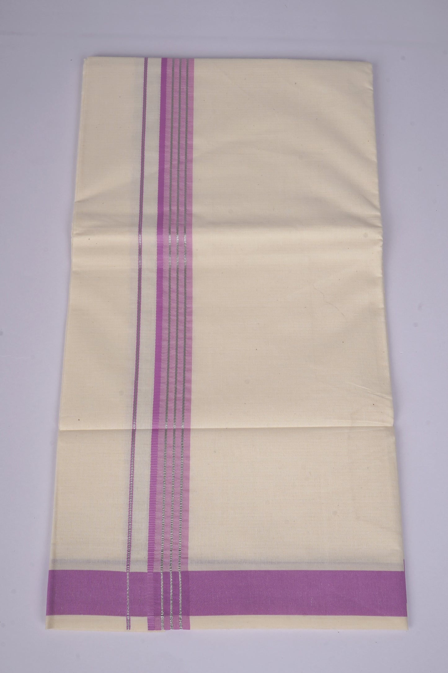 KL HAMILTON C/S DHOTHIE 1.90 MTR - (FS-132C) - VIOLET – MCR Textiles ...